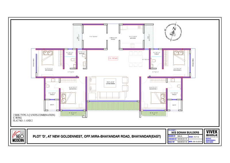 Sonam Indraprasth Floor Plans | Mira Road East, Mumbai