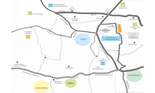 Gagan Tisha Location Map | Undri, Pune