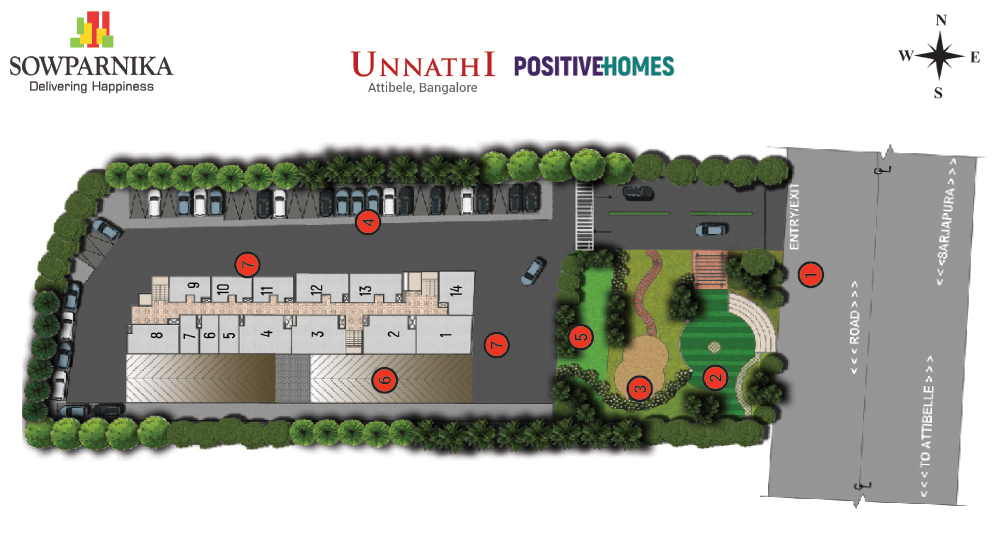 Sowparnika Unnathi Master Plan | Attibele, Bangalore