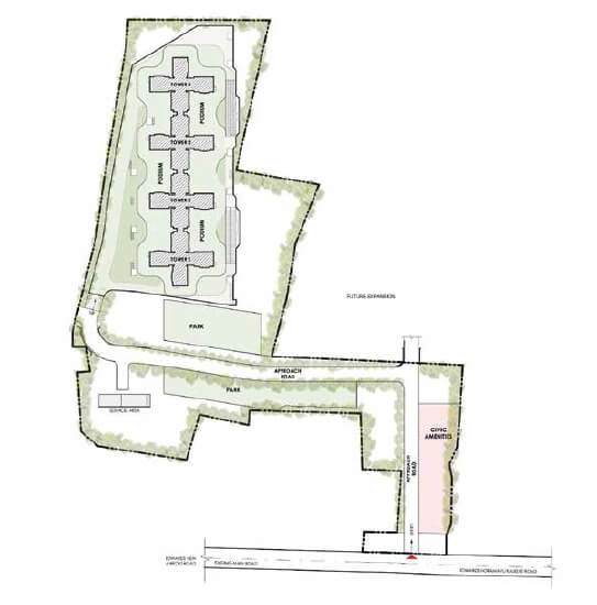 Total Environment In That Quiet Earth Master Plan | Hennur, Bangalore